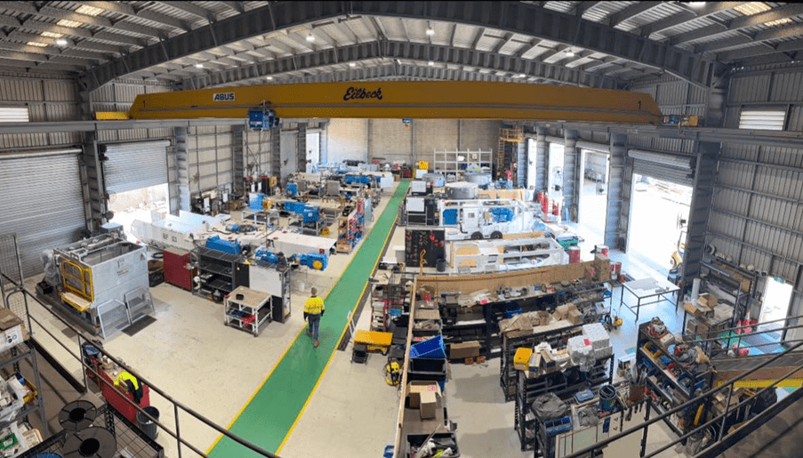 Workshop testing and electrical equipment services for Mackay